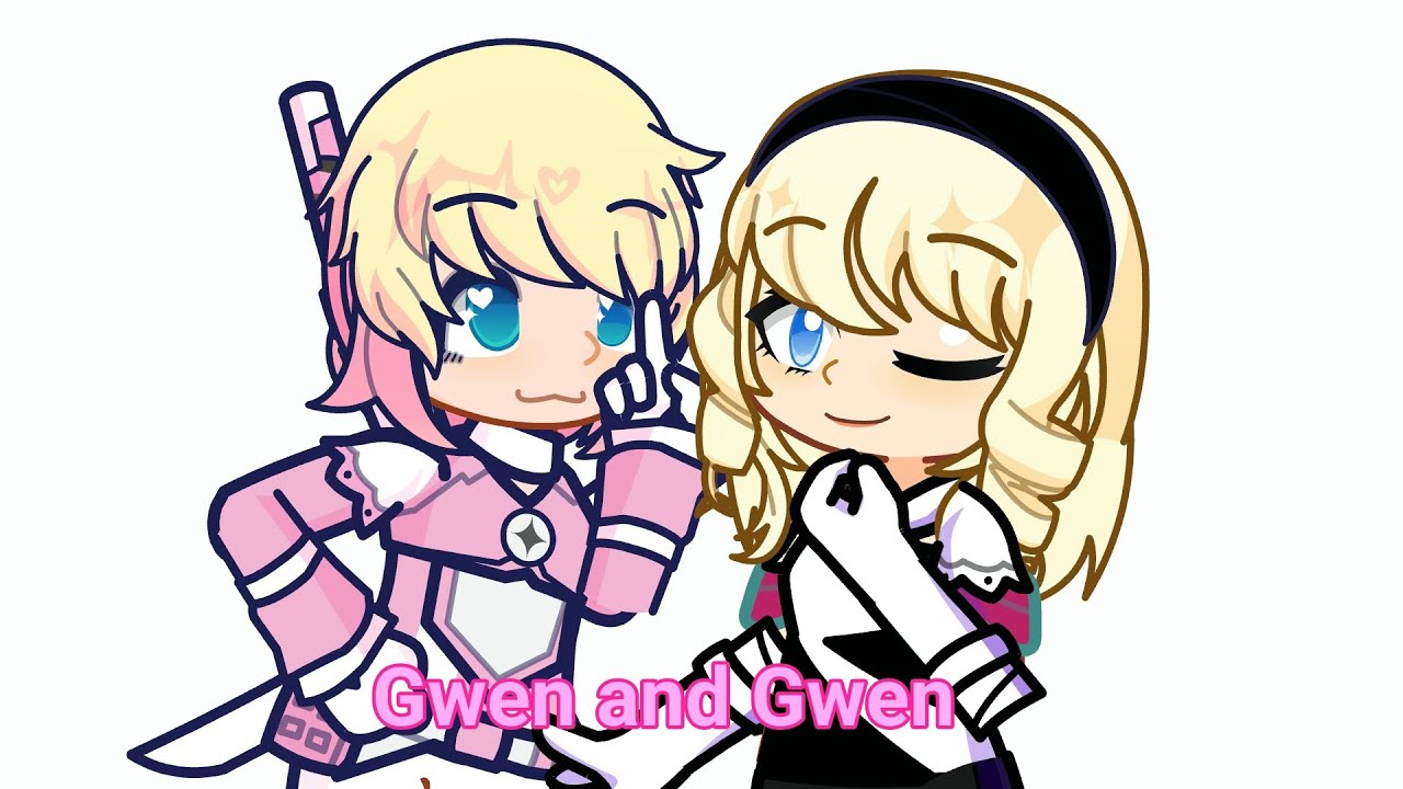 Gwen and Gwen |Gwenpool &Ghost-spider| |Gacha life 2| 🩷🤍 - YouTube