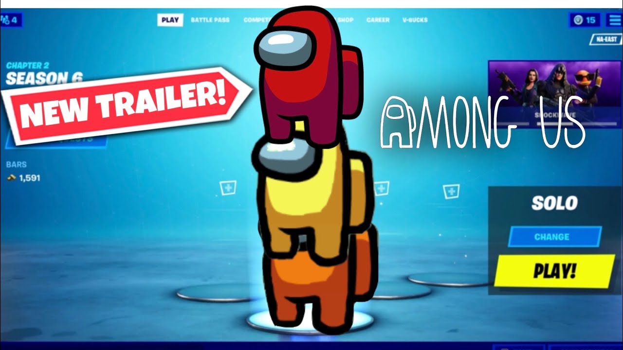 NEW Fortnite X Among Us TRAILER | Fortnite And Among Us Collaboration ...