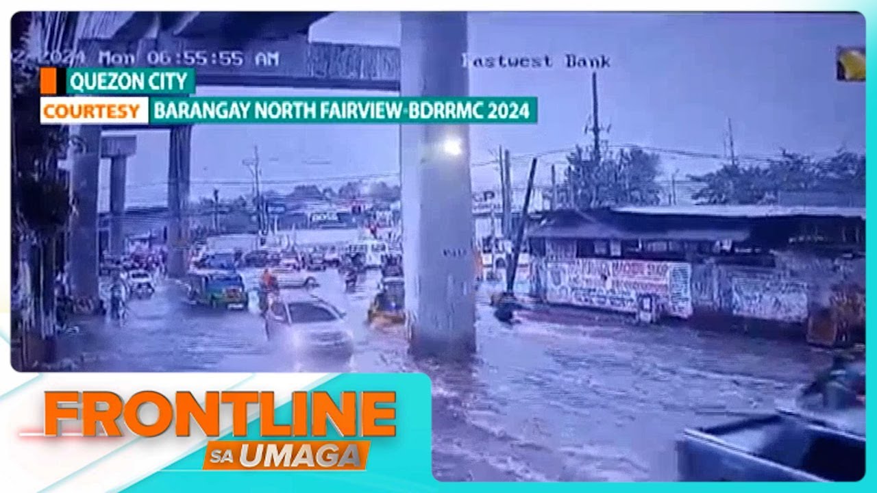 Ilang bahagi ng Metro Manila, nalubog sa baha dahil sa Bagyong Enteng I ...