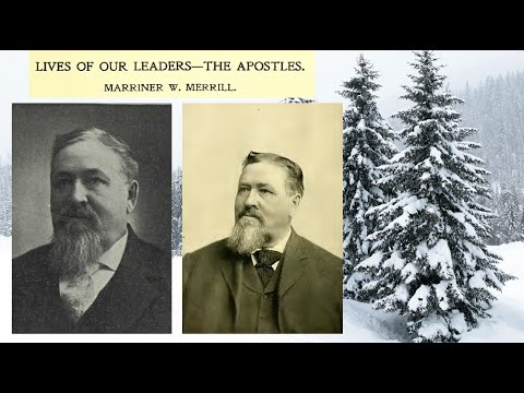 Marriner W. Merrill, LDS Apostle and Stake President - The Juvenile ...