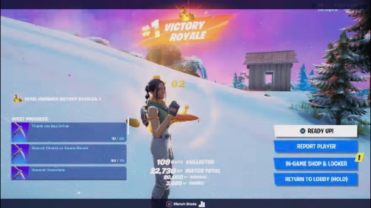 Fortnite - Chapter 3 - No build - 2nd Victory - YouTube