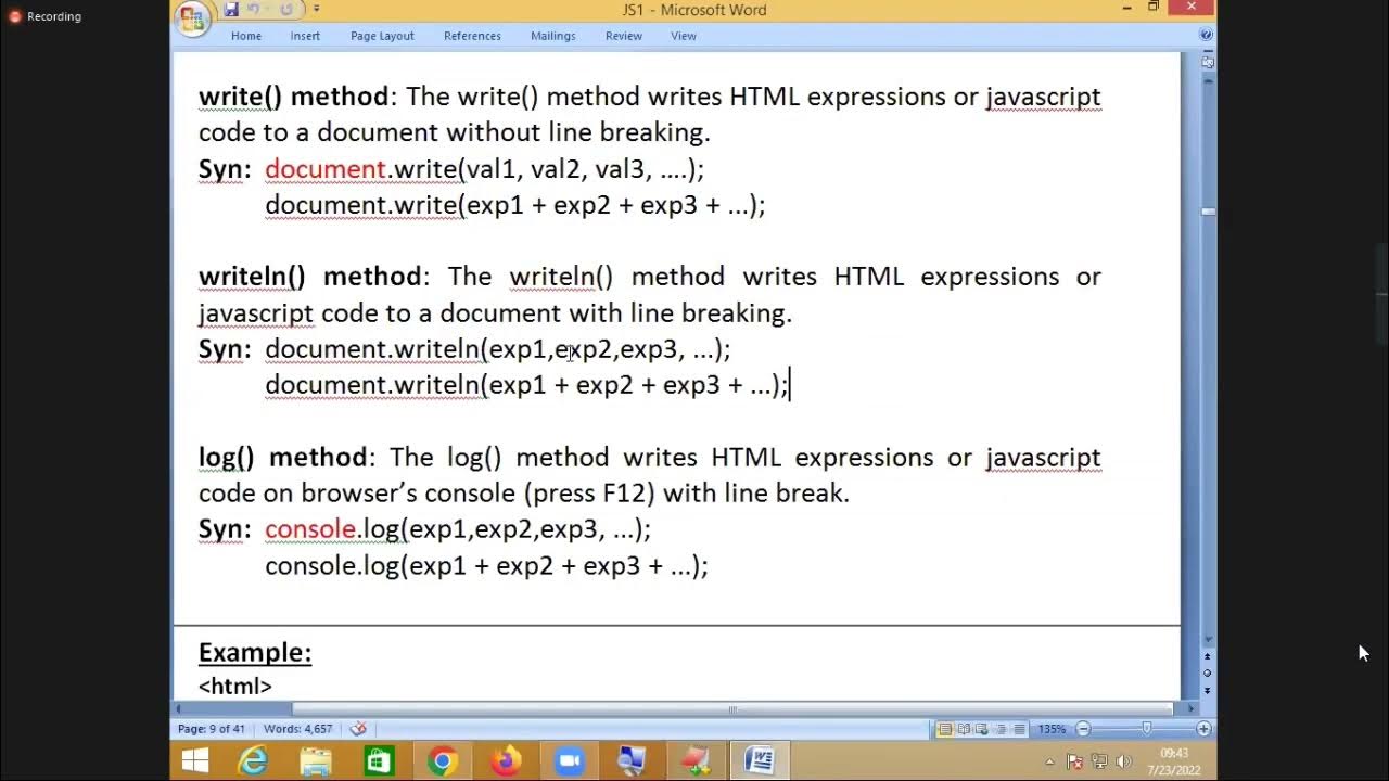 JavaScript DAY 4 - YouTube