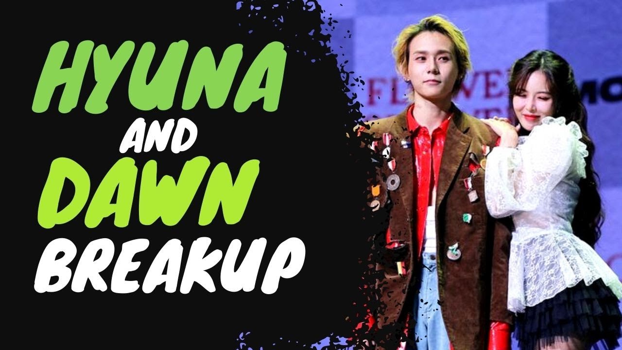 HyunA and DAWN breakup - HyunA Announces Breakup With DAWN - YouTube