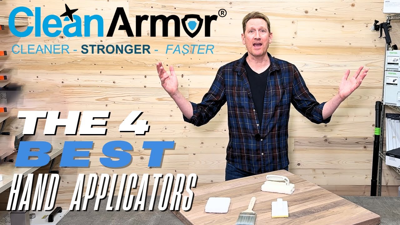 My 4 Favorite Ways To Apply Clean Armor Wood Finish By Hand Application ...