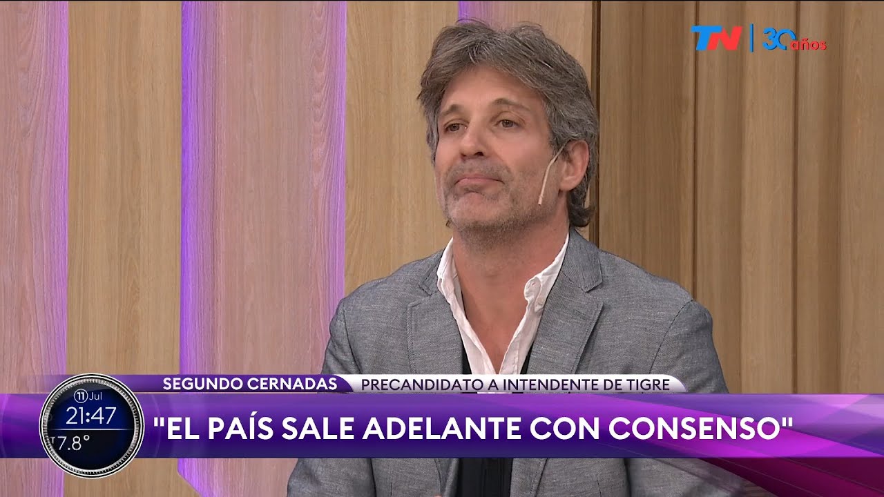 "El país sale adelante con consenso": Segundo Cernadas, Precandidato a ...