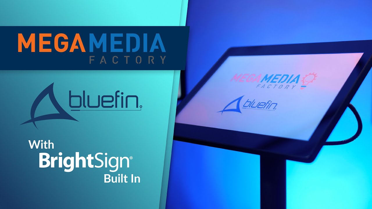 The Perfect Digital Signage Display with Built-In Media Player - YouTube
