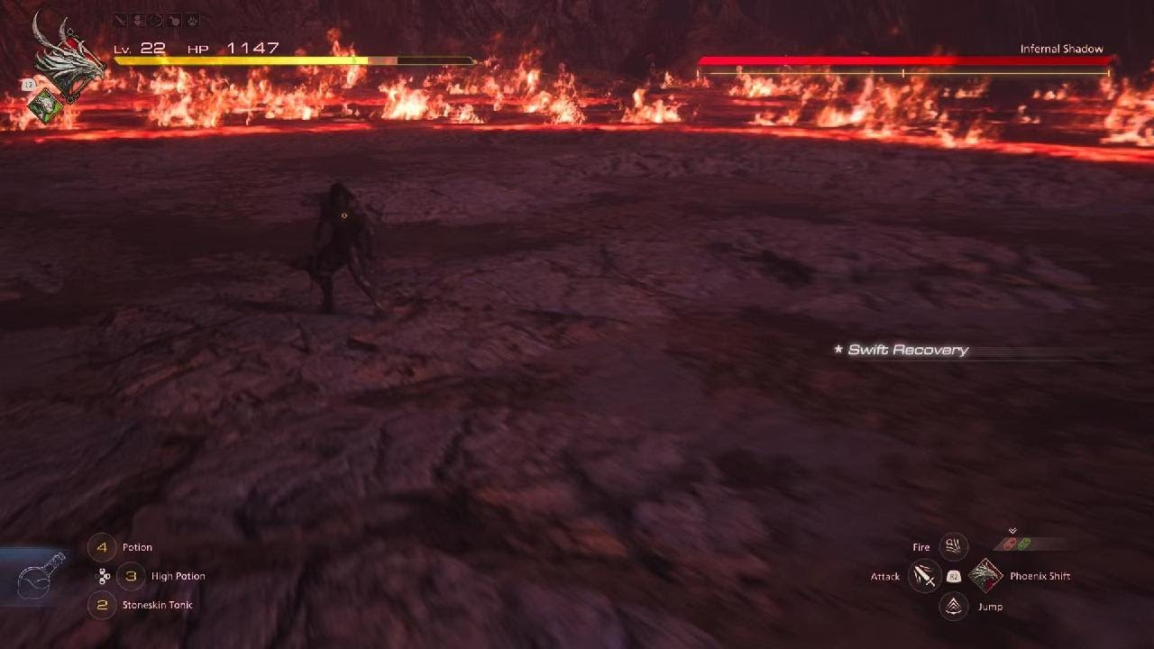 FINAL FANTASY XVI Infernal Shadow - YouTube