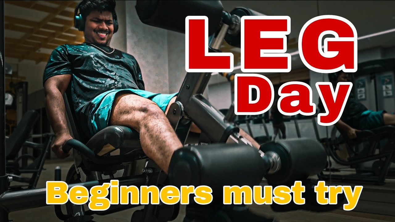 LEG WORKOUT| BEGINNERS MUST TRY | VLOG 10 - YouTube