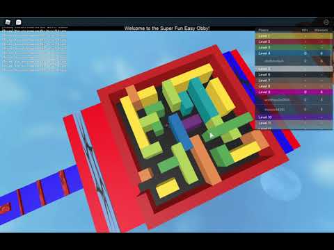 super fun easy obby pt. 1 - YouTube