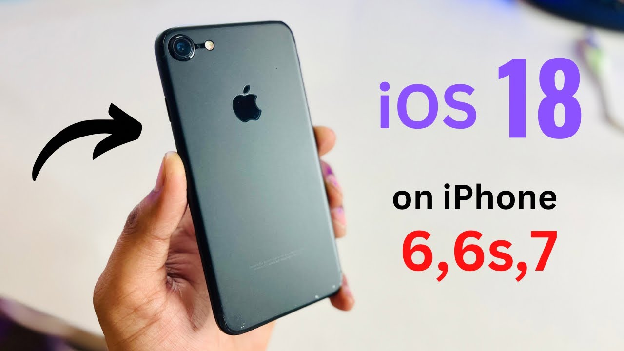 How to update iOS 18 in iPhone 6 | how to update iPhone 6,6s,7 on iOS ...