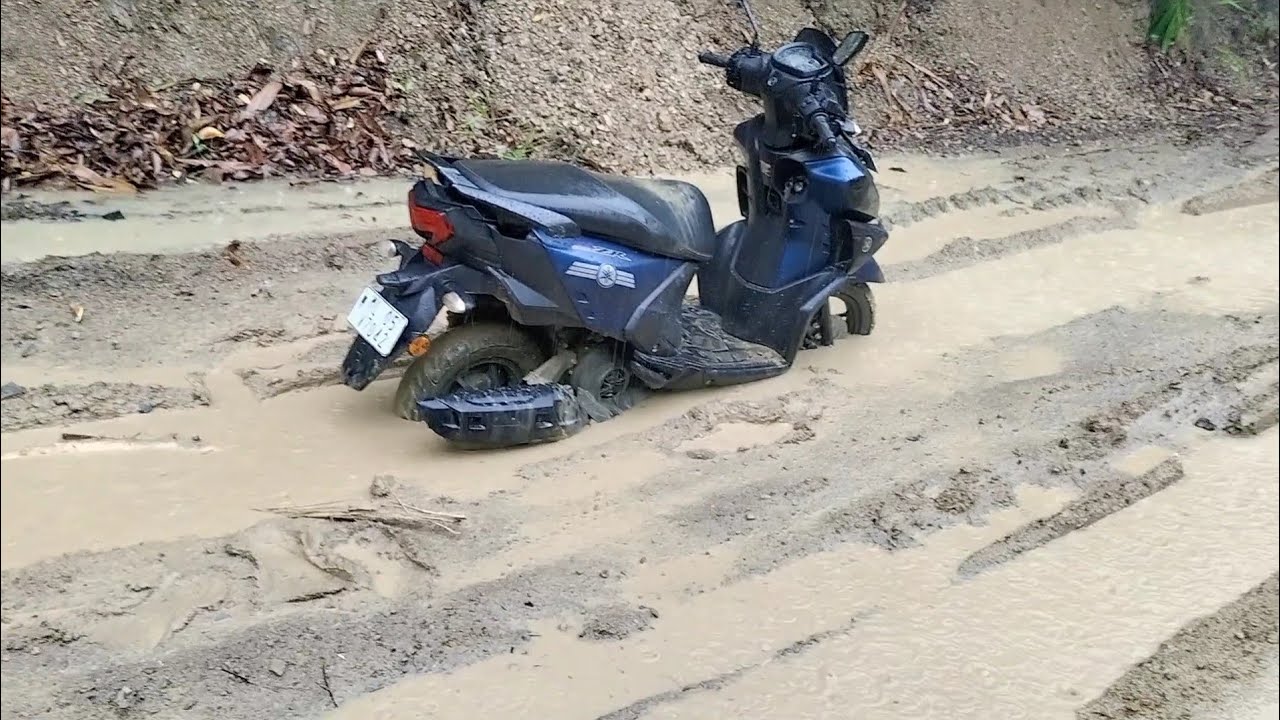 Yamaha Ray ZR Off-road. - YouTube