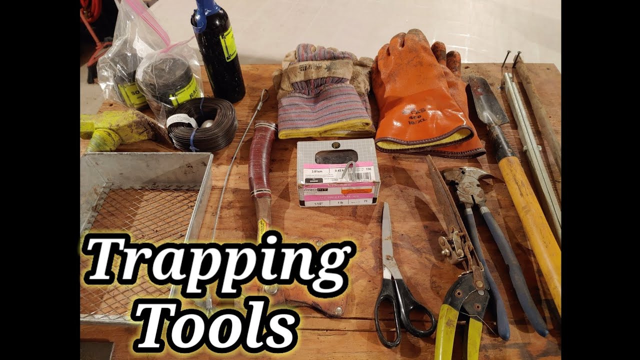 Trapping Tools (for my trapline) - YouTube