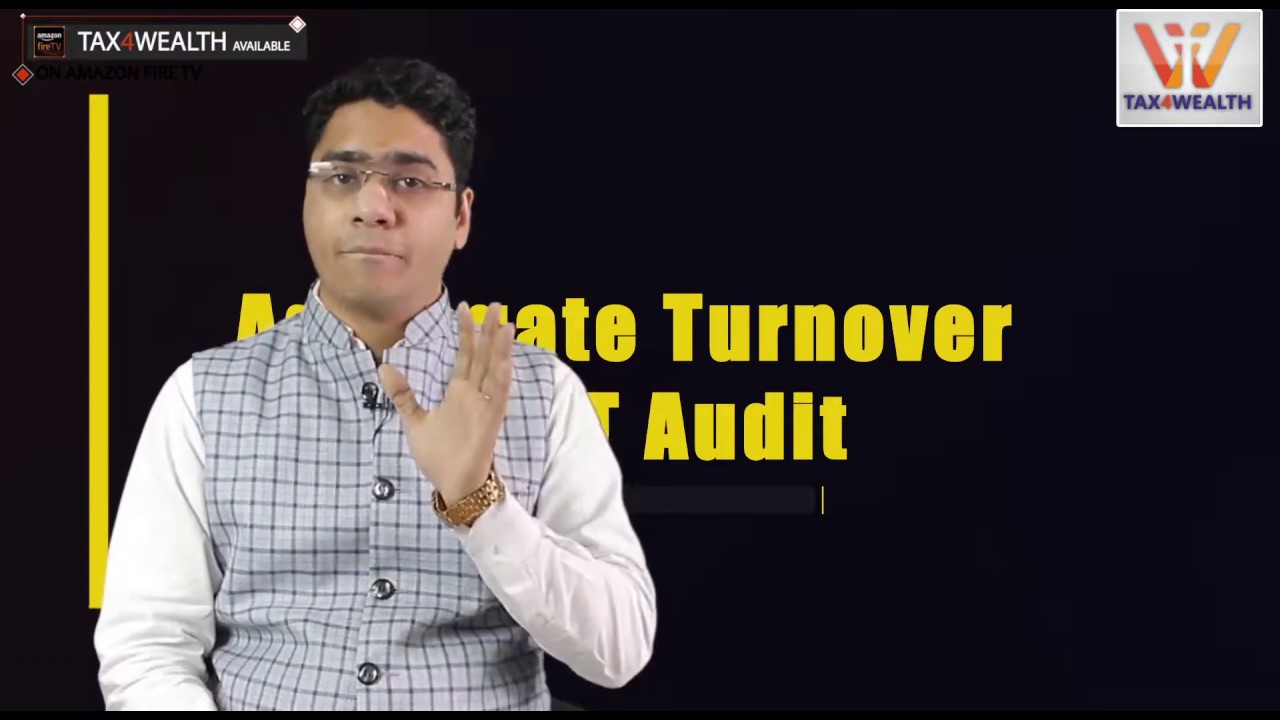 gst audit aggregate turnover in gst audit - YouTube