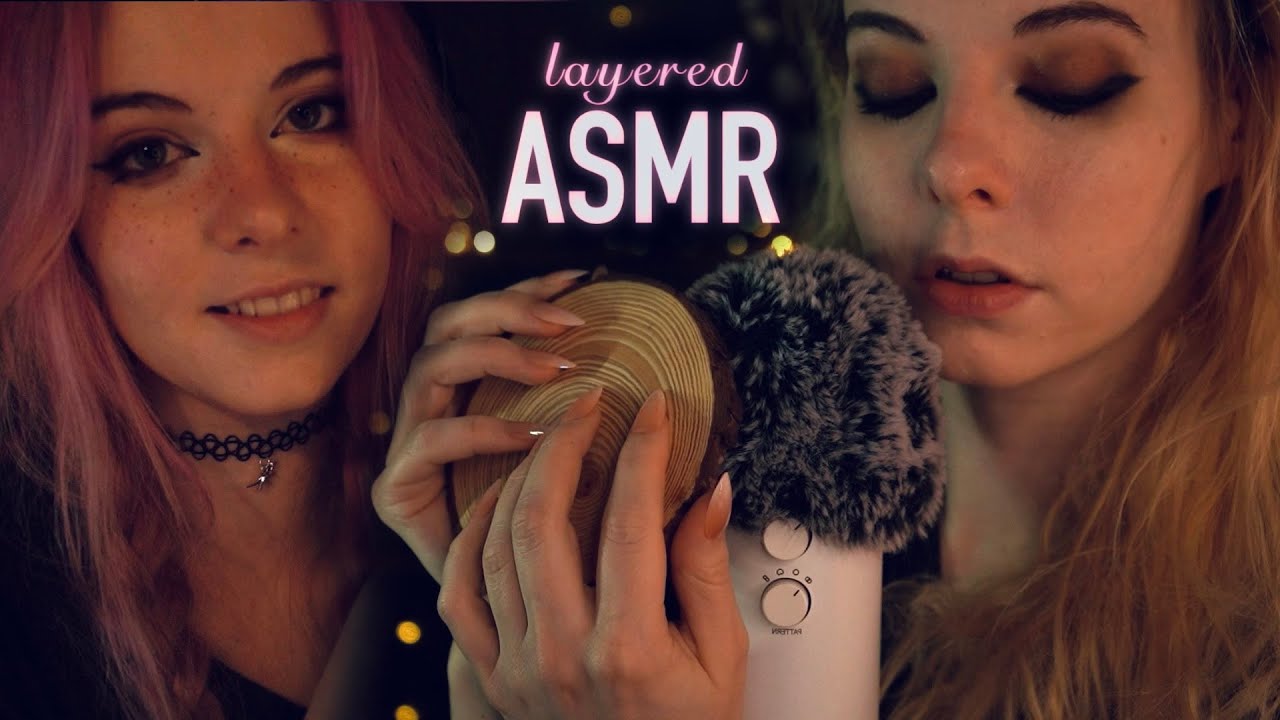 Asmr Layered Whispering Mic Scratching And Slow Wood Tapping Youtube