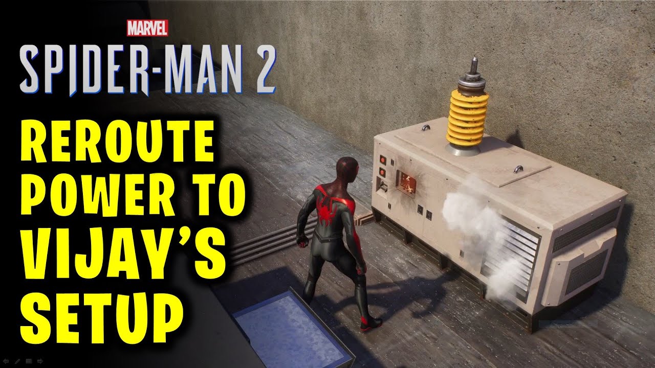 Reroute Power to Vijay's Setup | Homecoming | Spider-Man 2 - YouTube
