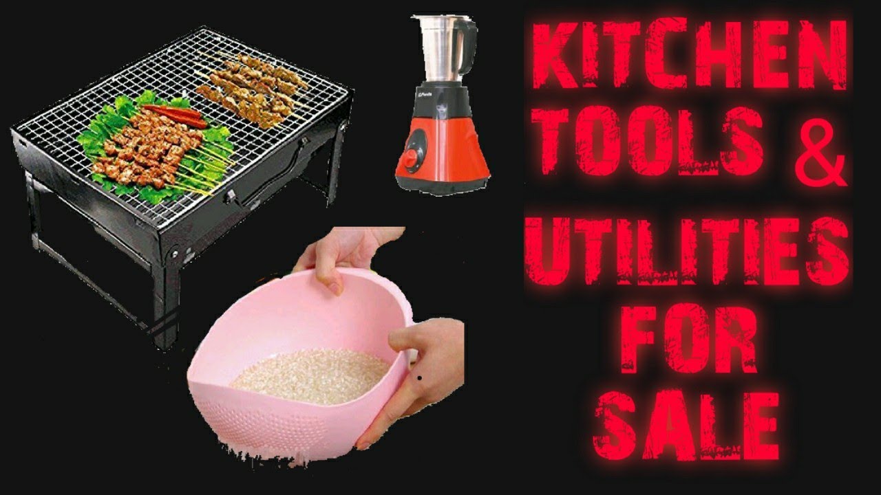 KITCHEN TOOLS AND UTILITIES FOR SALE | ORDER NOW - YouTube