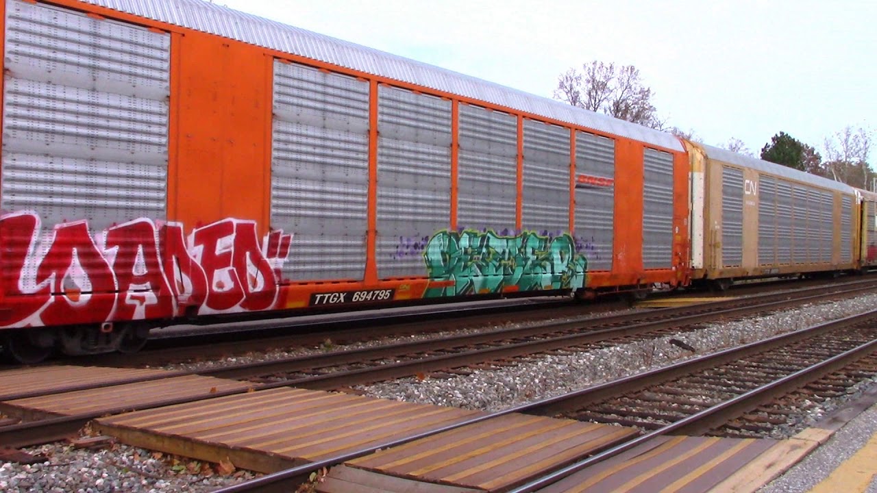 CSX Q217 West Autorack Eastside Yard - Philadelphia, PA to Osborn Yard ...