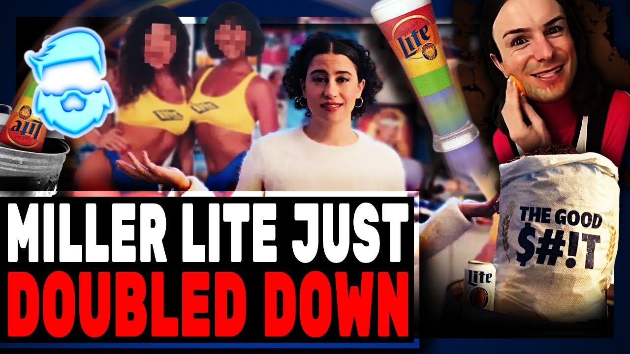 Miller Lite RESPONDS To Woke Backlash WORSE Than Bud Light! Lies To ...