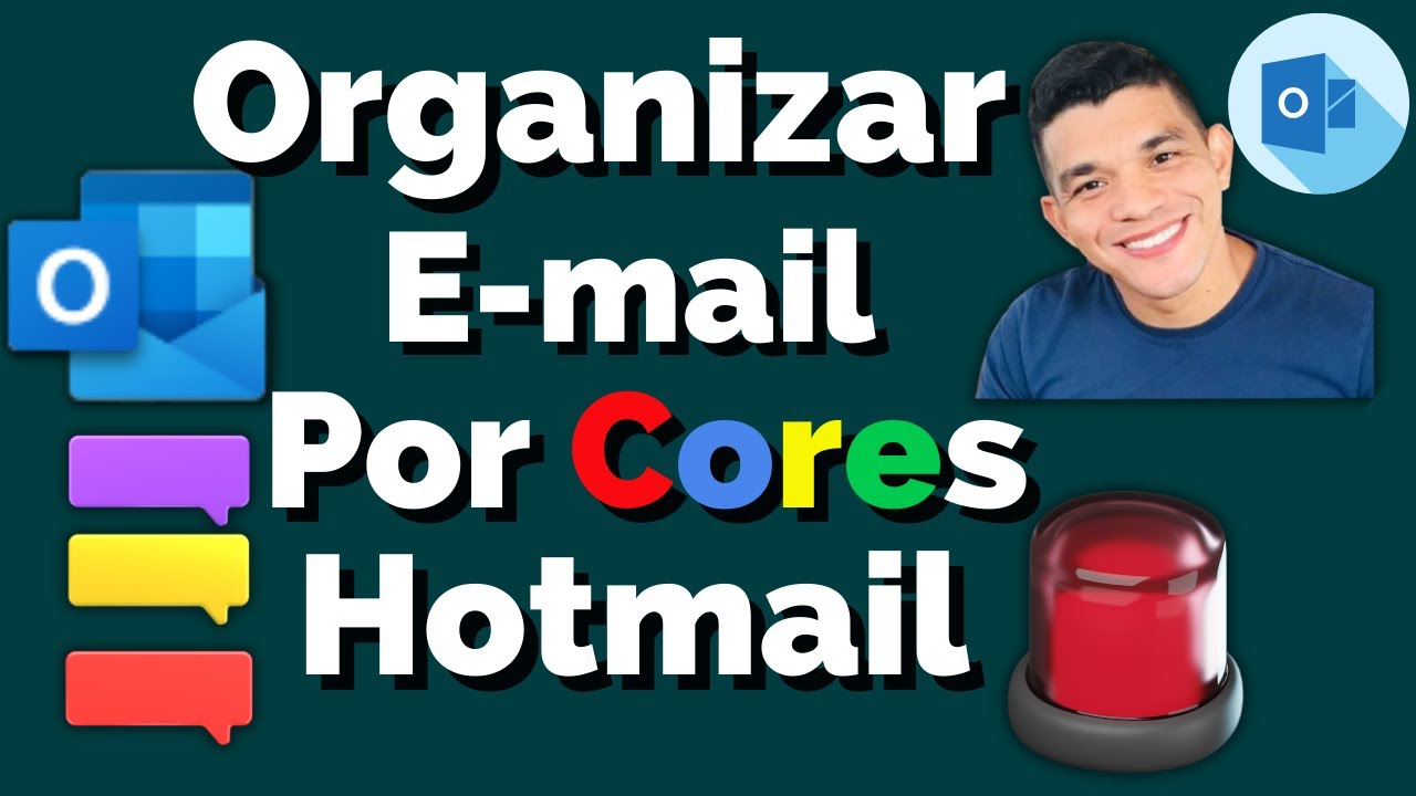 Como Organizar E-mail/Mensagens Por Categorias Ep. 08 no Hotmail 2023 [Tutorial passo a passo ...