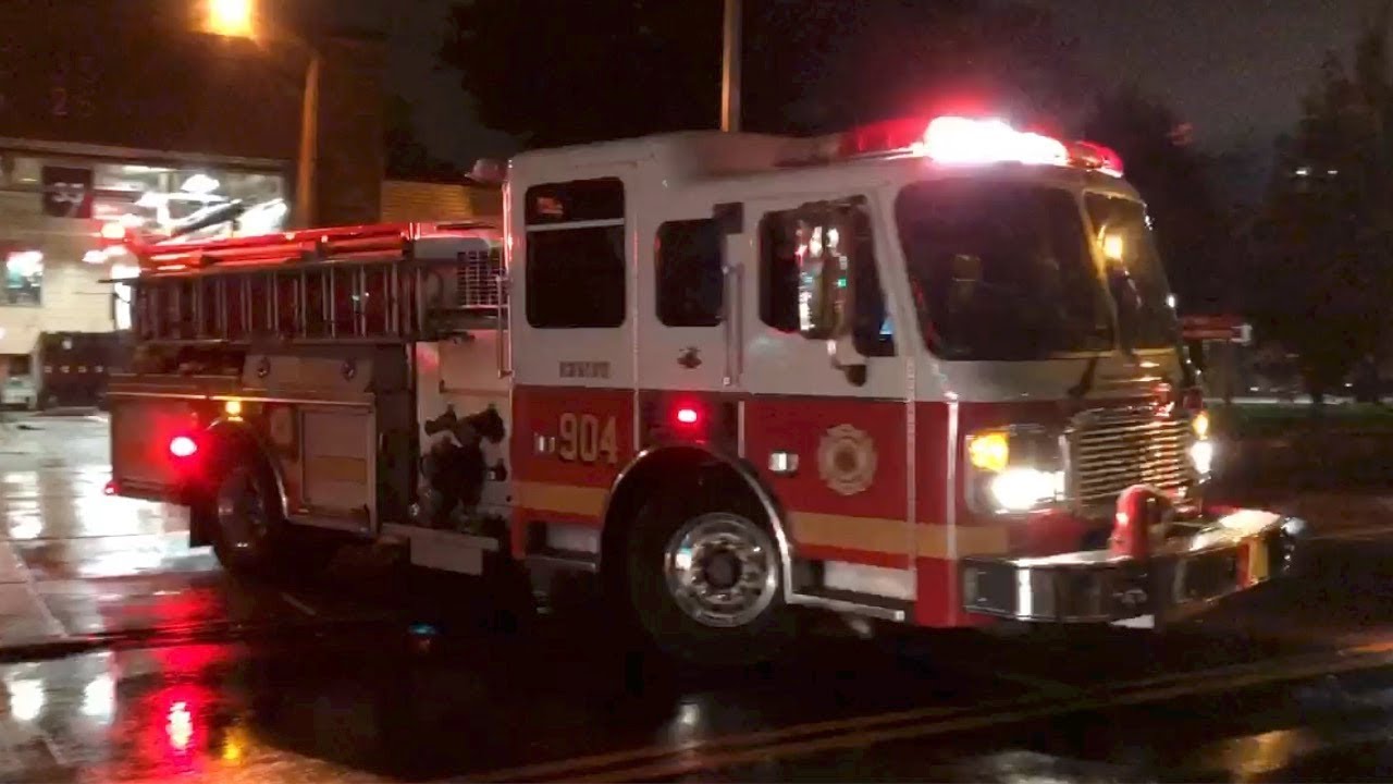 PFD “NEW” Engine 904 Responding ( Eq & Horn ) - YouTube
