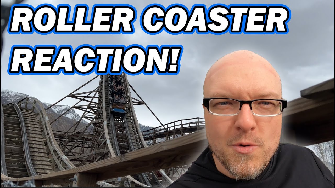 Roller Coaster Lagoon Utah Reaction Video - Lagoon Amusement Park - YouTube