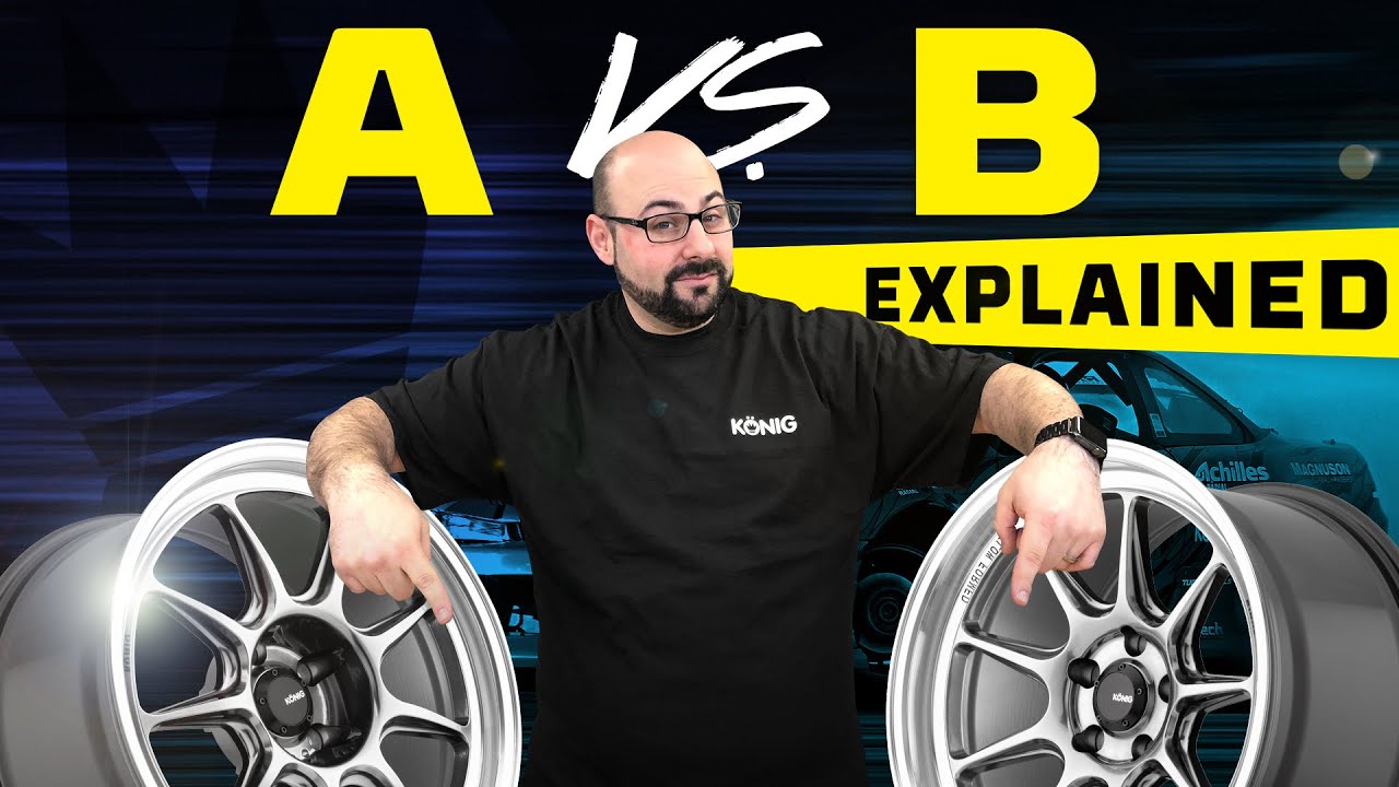 THE DIFFERENCE BETWEEN A AND B PROFILE WHEELS - YouTube