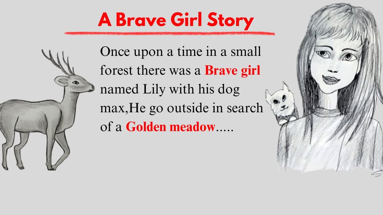 Brave Girl || Graded Reader || Learn English through Story || English ...