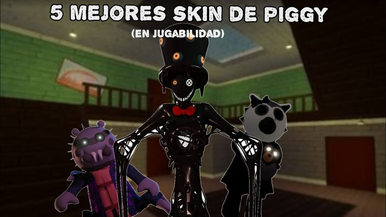 5 mejores skins de Piggy en jugabilidad (primer video) - YouTube