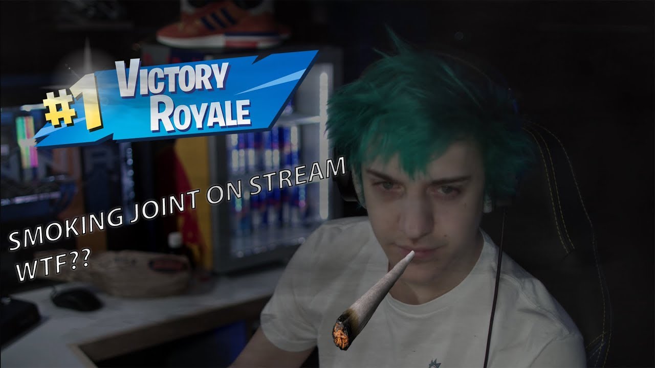 ninja high on stream - YouTube