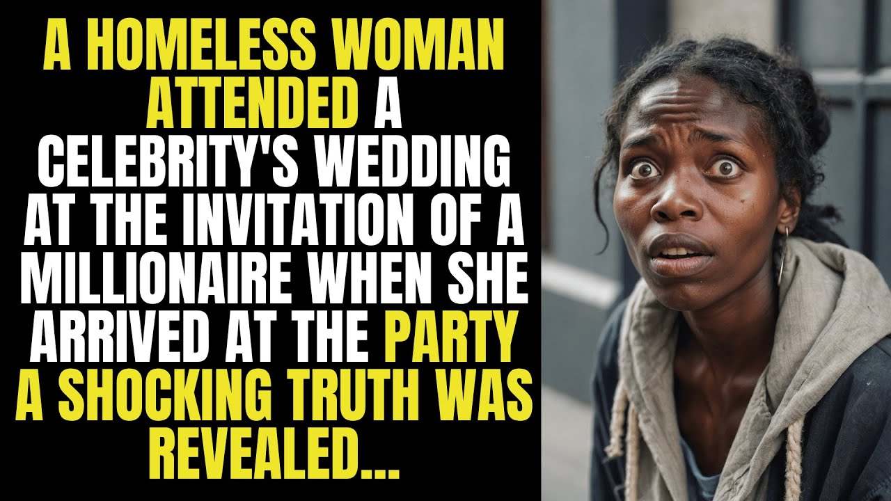 A HOMELESS WOMAN ATTENDED A CELEBRITY'S WEDDING AT THE INVITATION OF A ...