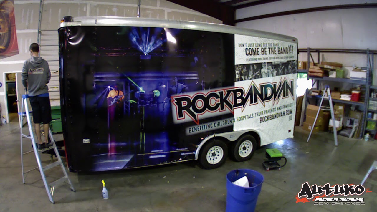 Rock Band Trailer Re-Wrap by Autuko - YouTube