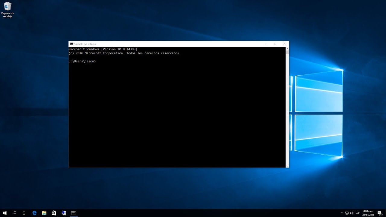 Dile adiós al Simbolo del Sistema en Windows - YouTube