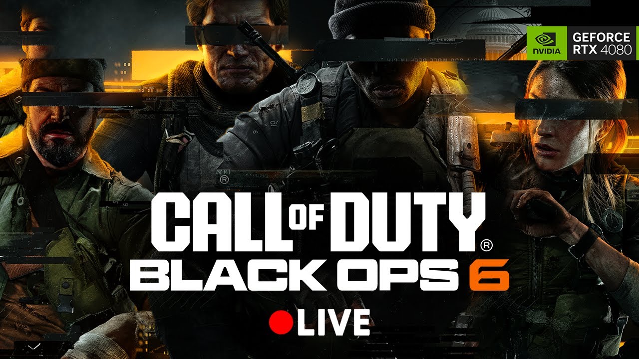 Call Of Duty BlackOps6 Multiplayer | Live [RTX4080] - YouTube