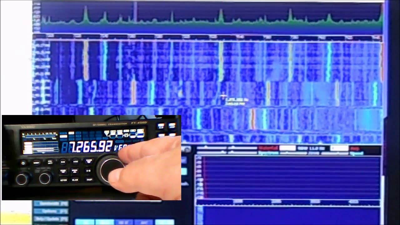 FT450D tx rx system - YouTube