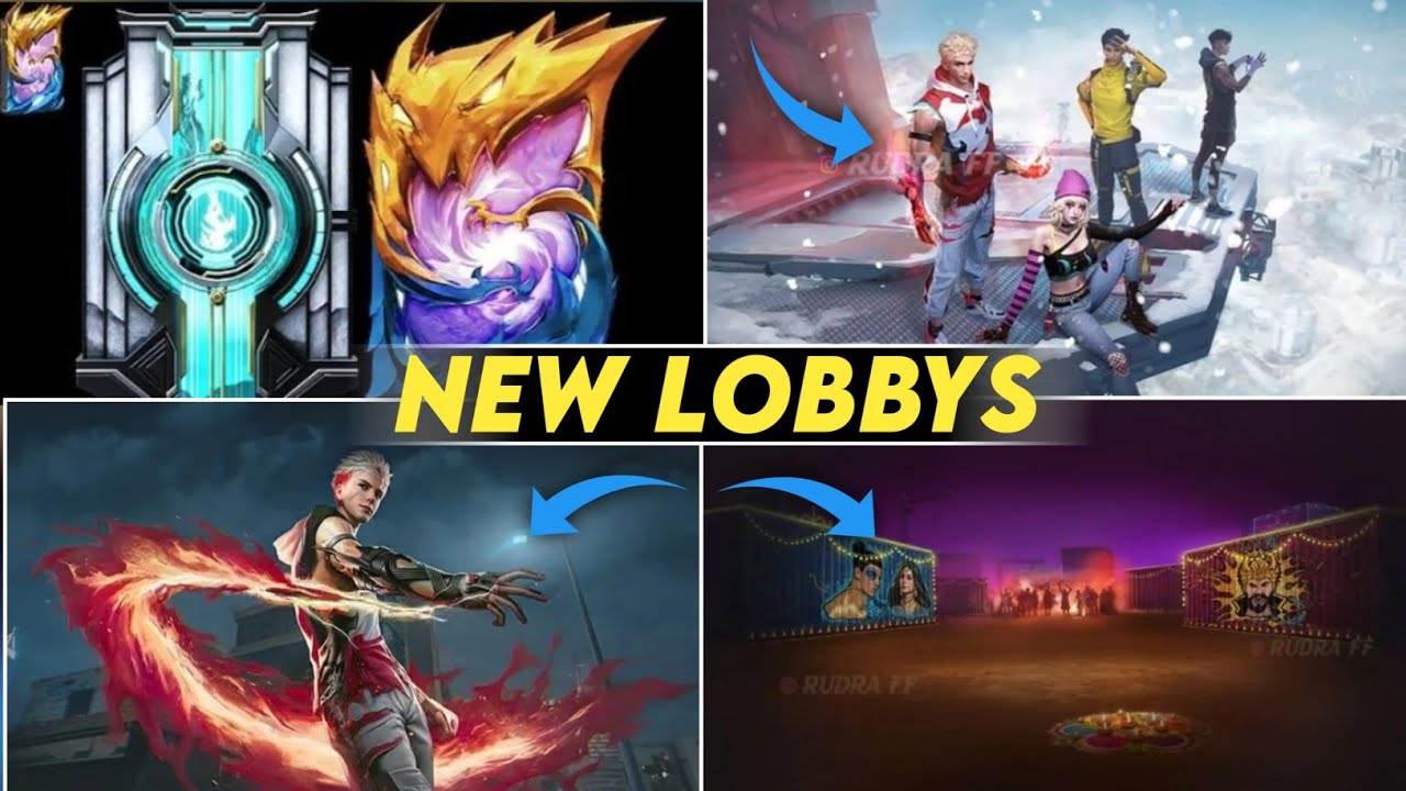 New Update Free Fire 🔥 Lobby || After Ob42 Update Lobby + Event Icons ...