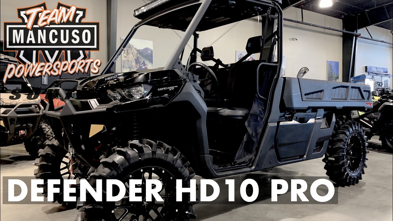 CAN-AM DEFENDER HD10 PRO - YouTube
