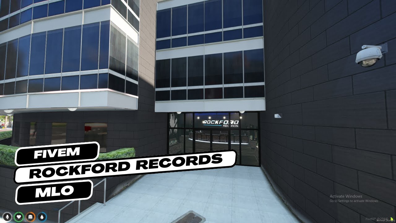 Rockford records fivem | Fivem Mods | Interior & map for Roleplay ...