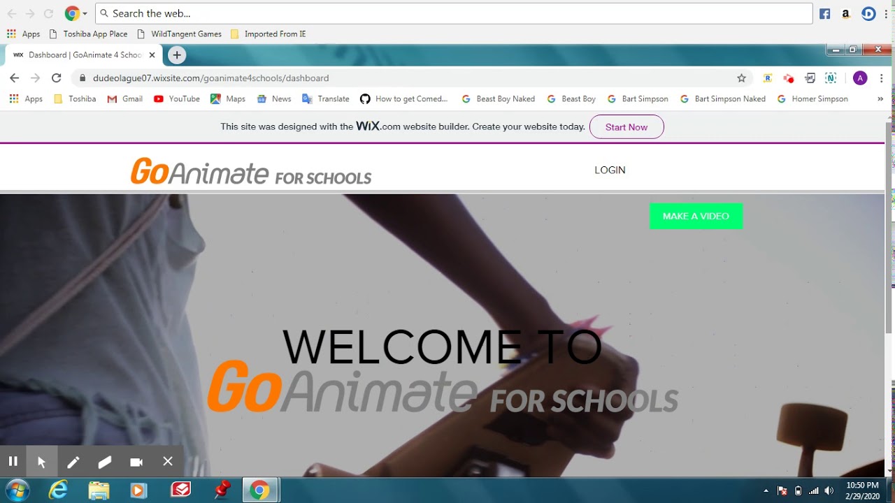 (PATCHED/NO LONGER HERE) GoAnimate For Schools - YouTube