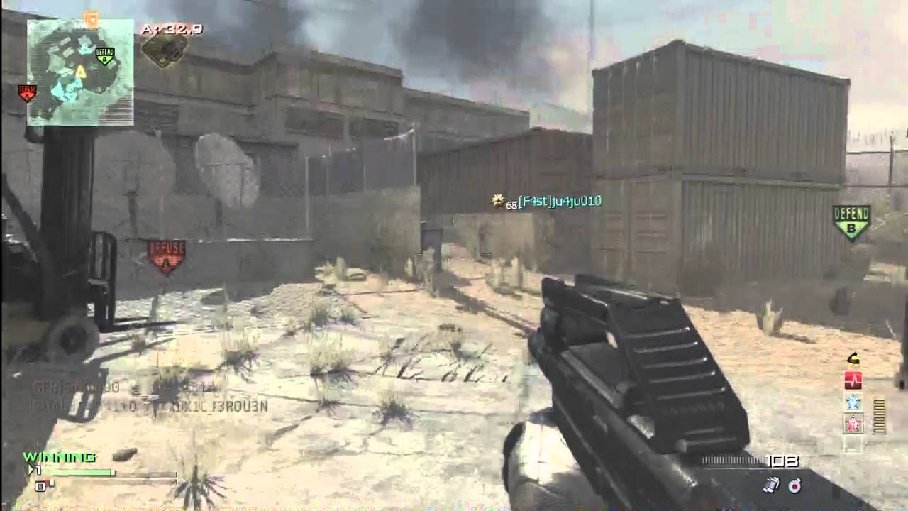 Call Of Duty Modern Warfare 3 M.O.A.B Nice way to start a match - YouTube