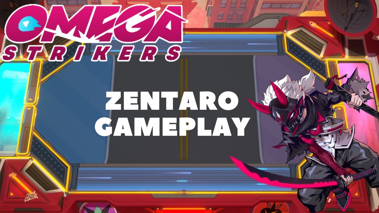 Omega Strikers Zentaro Gameplay - YouTube
