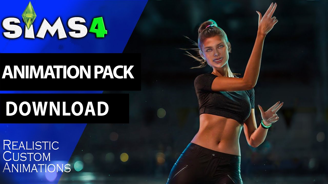 Sims 4 Power Dance Animation pack Download | Realistic Animation - YouTube