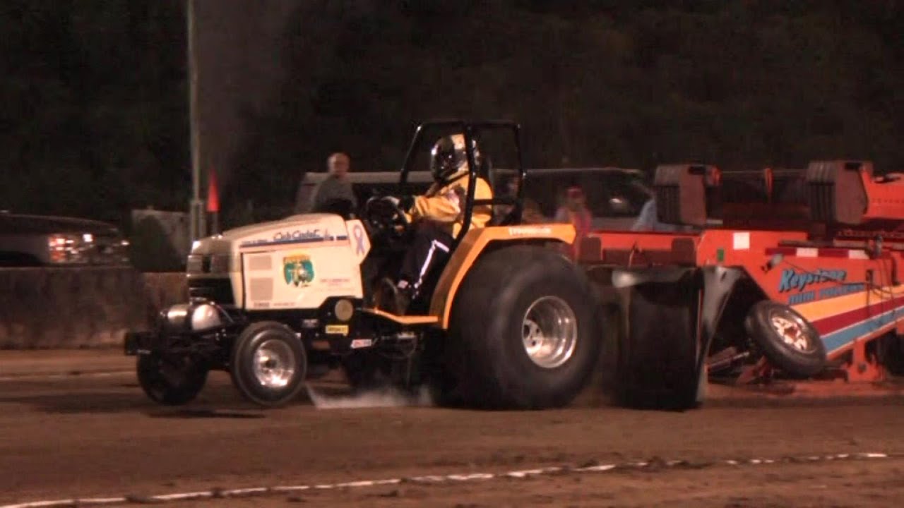 Mini Modified/Diesel Tractors Class 2 In Action At Westmoreland Fair ...