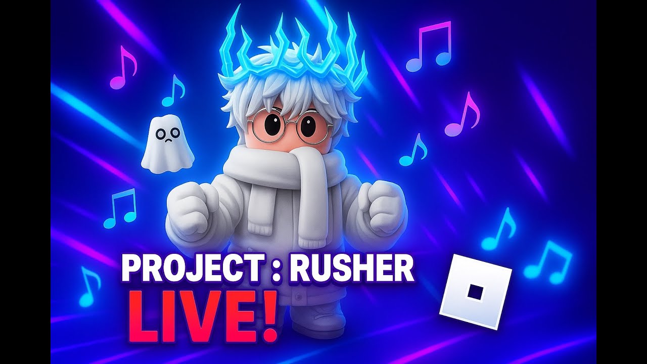 Ngetes Refleks di Game Musik Project : RUSHER | Roblox - YouTube