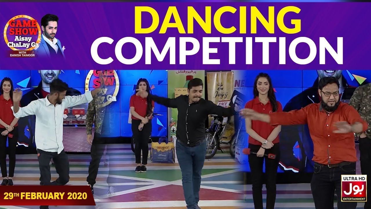Dancing Competition In Game Show Aisay Chalay Ga With Danish Taimoor ...