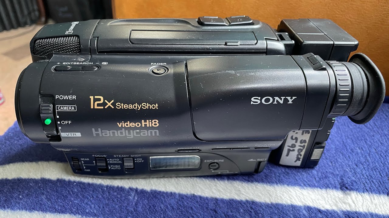 Sony CCD-TR400 Outside Demo In 2021! - YouTube