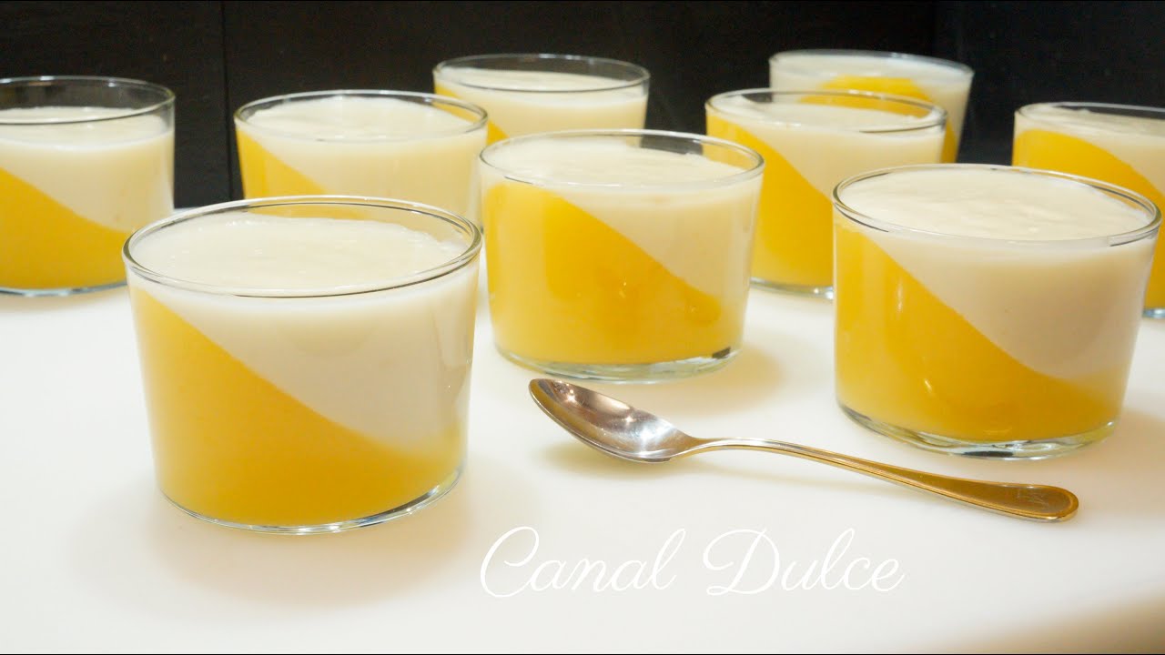 POSTRE CREMOSO DE NARANJA EN 5 MINUTOS SIN HORNO - YouTube