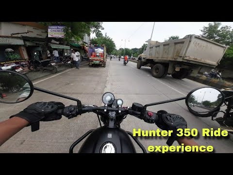 "Hunter 350 First Ride Experience 🤩| Full Review by a Rider"🔥🔥 - YouTube