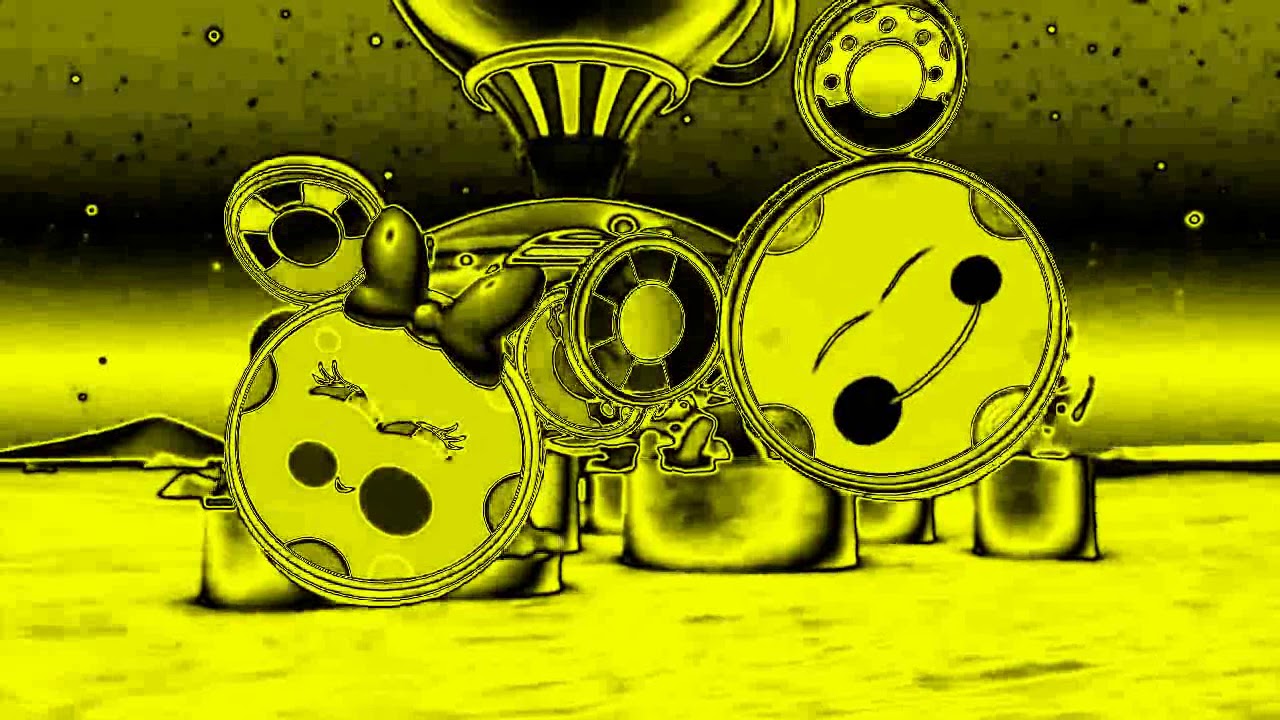 Mickey Mouse Space Hot Dog Dance Yellow Alien Effect - YouTube