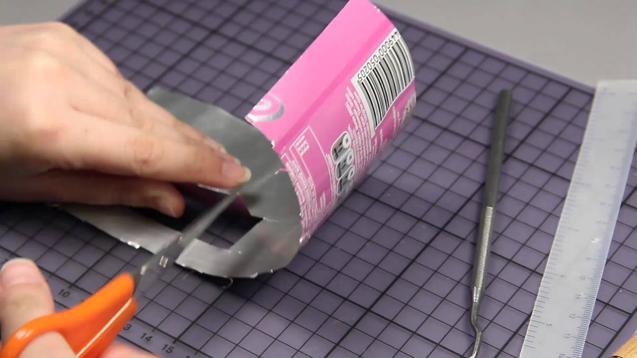 How to Make COOKIE CUTTERS out of Soda Can - (DIY Sculpting Tools ...