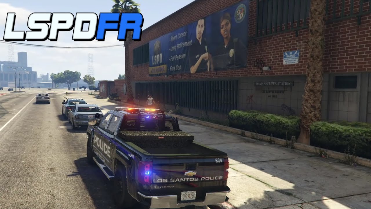 GTAV - LSPDFR -Gwinette PD - Chevy Silverado #LSPDFR - YouTube